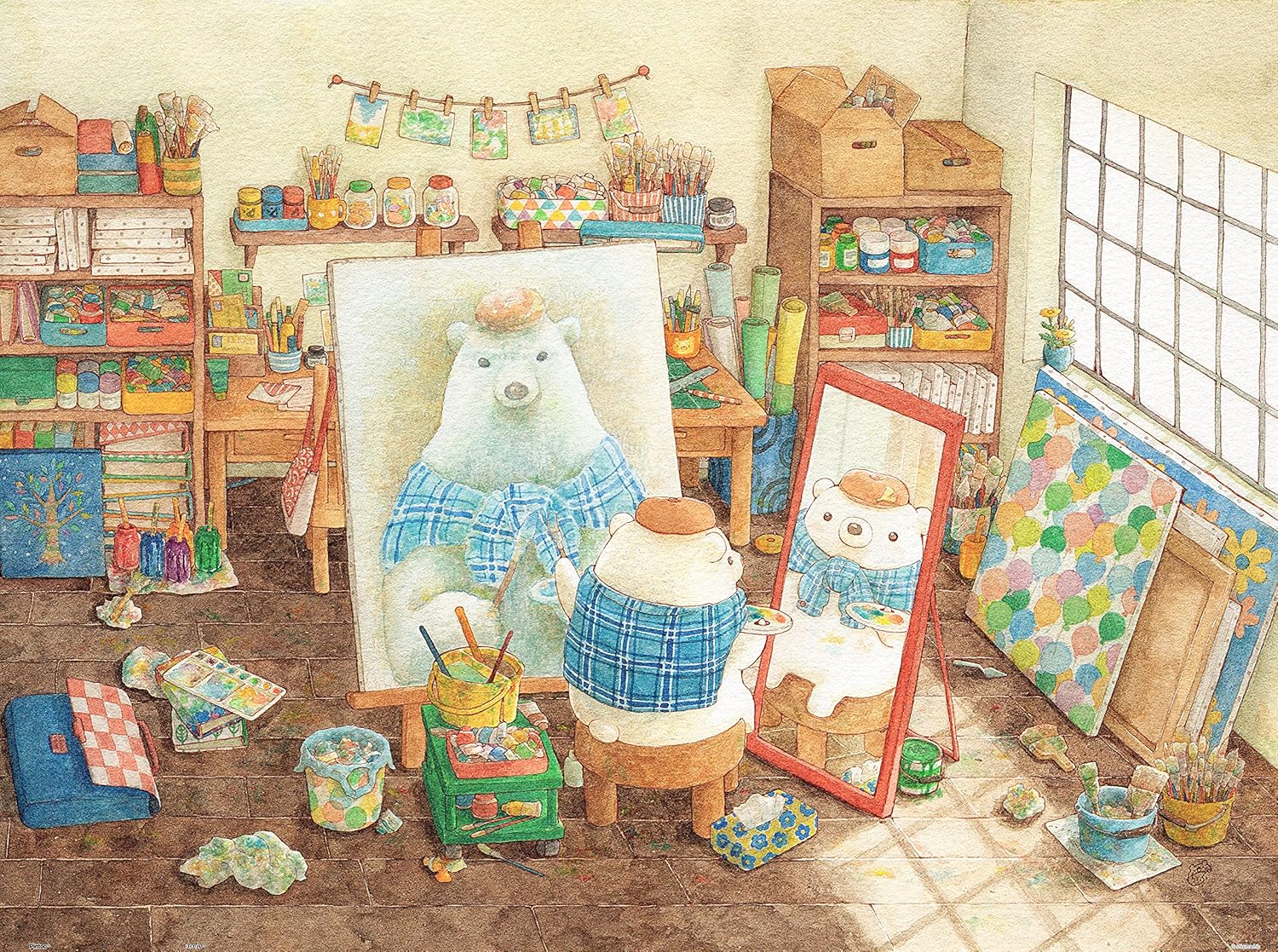 Пазл Pintoo 1200 деталей: Автопортрет (H2798) - купить в интернет магазине