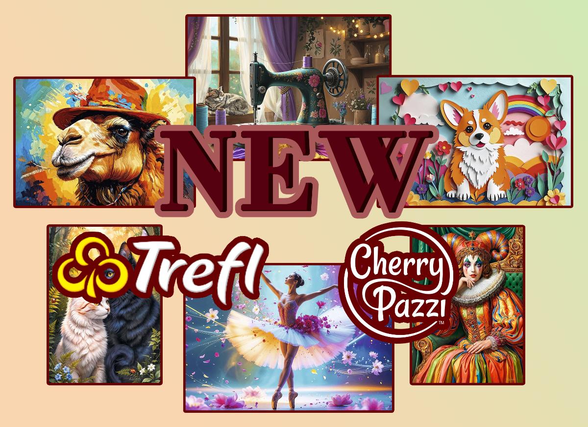 Новости магазина 1001 Пазл: Поступление новинок пазлов Trefl и Cherry ...