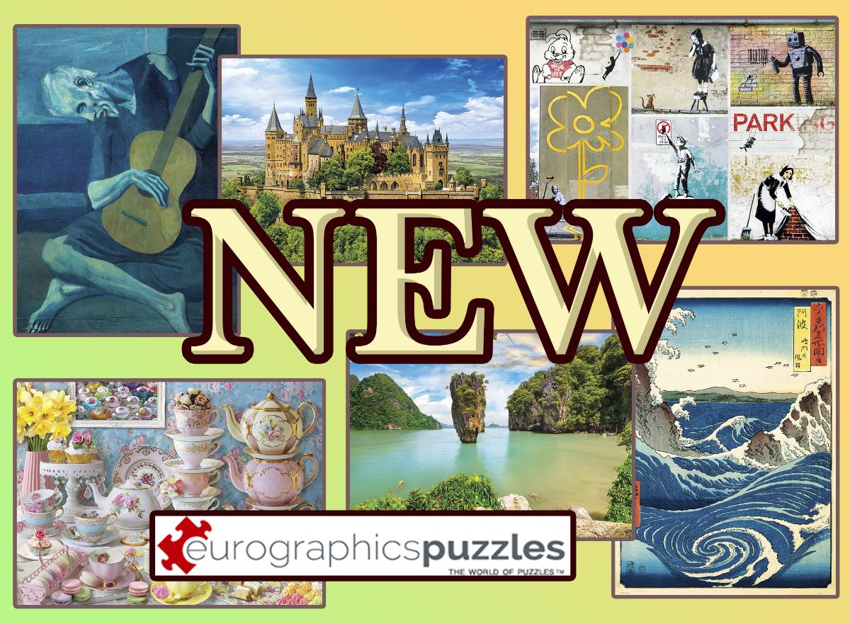 Новинки пазлов Eurographics (март 2023)